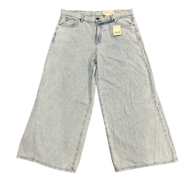 a.n.a | Jeans | Ana Plus Size High Rise Super Wide Leg Light Wash Jeans ...